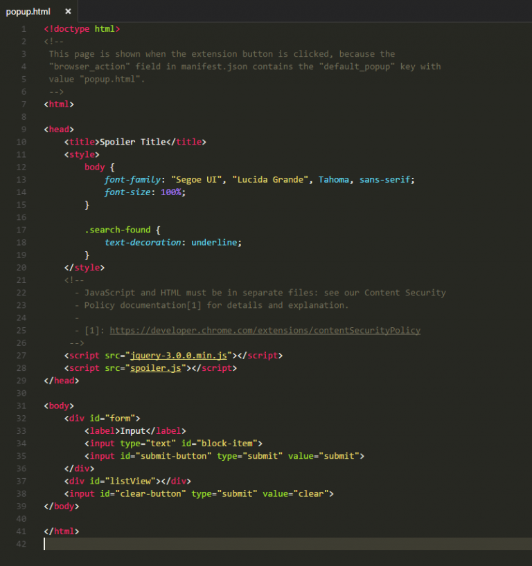Spoiler-Blocking on Facebook: How to Write a Simple Chrome Extension ...